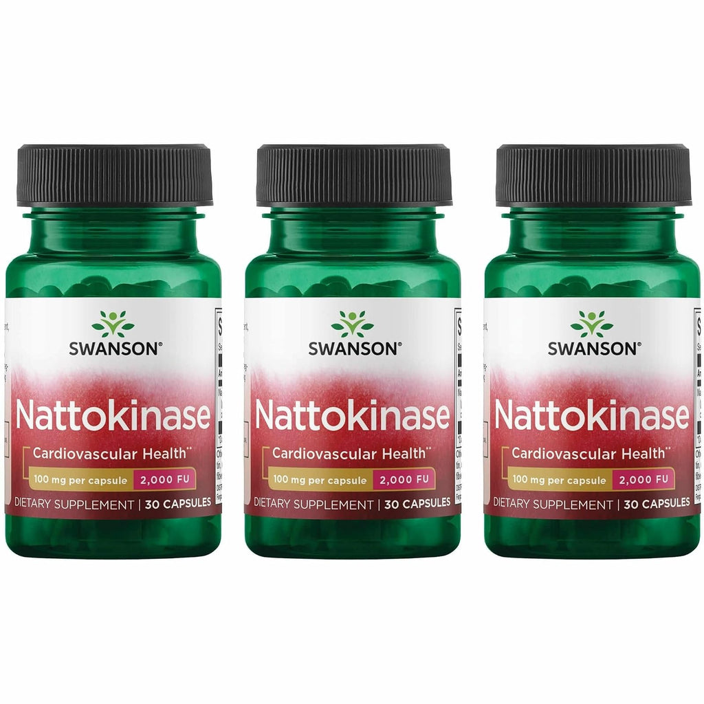 Swanson nattokinase digestive enzymes capsules