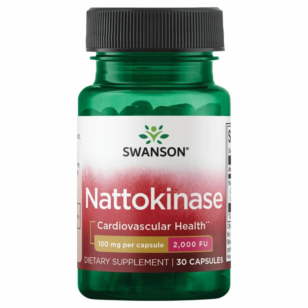 Swanson nattokinase digestive enzymes supplement