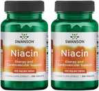 Swanson Niacin 500 mg capsules