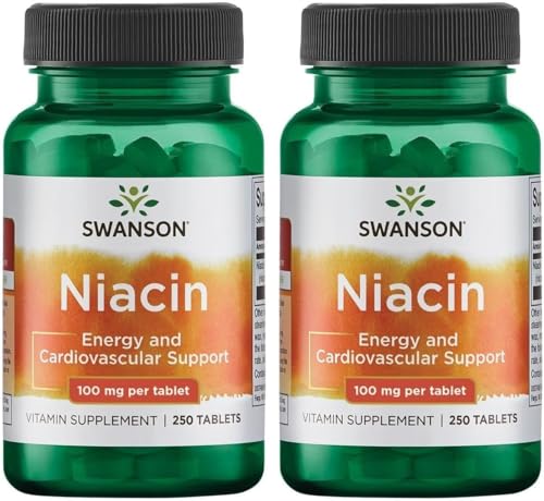 Swanson Niacin 500 mg capsules
