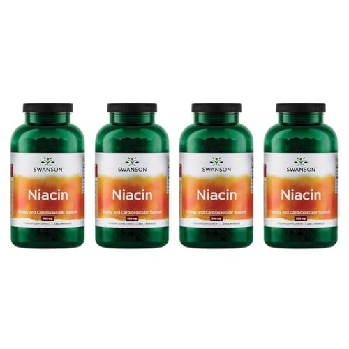 Swanson Niacin B3 vitamin capsules
