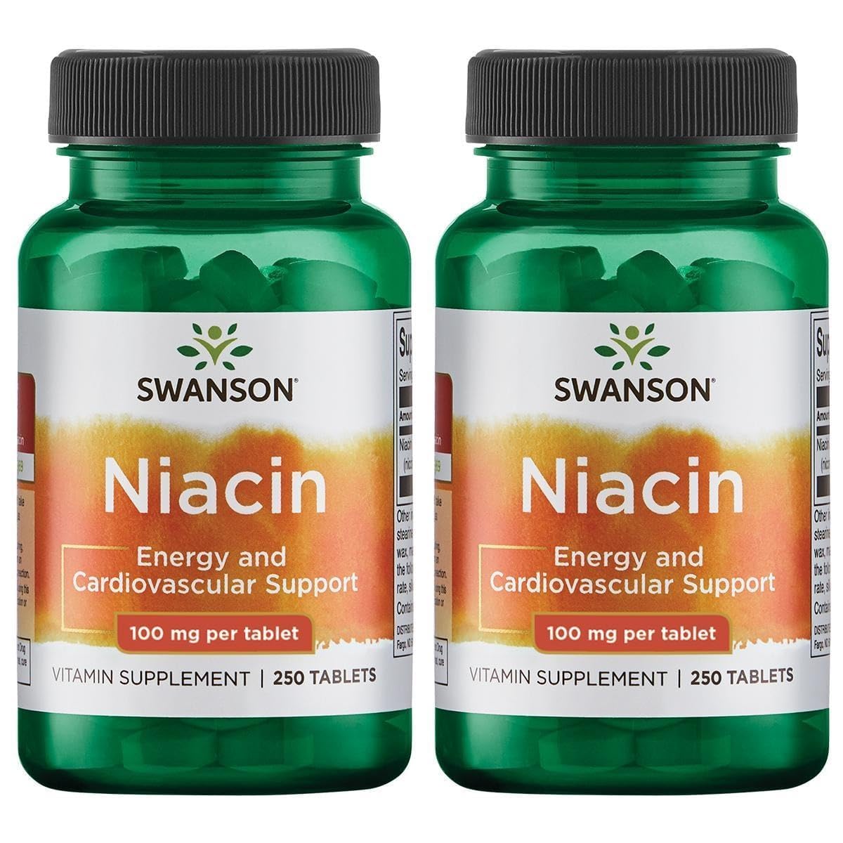 Swanson Niacin Vitamin B3 tablets
