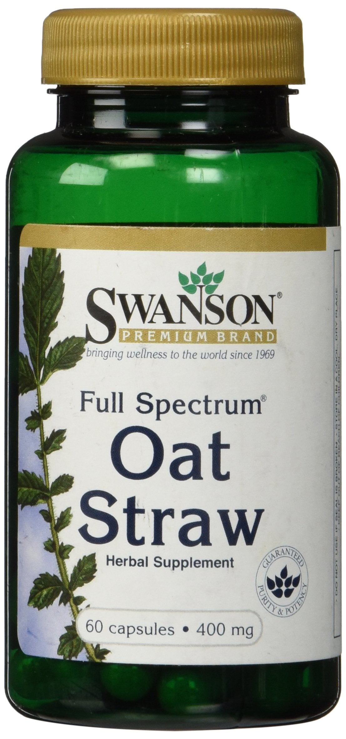 Swanson oat straw energy supplements
