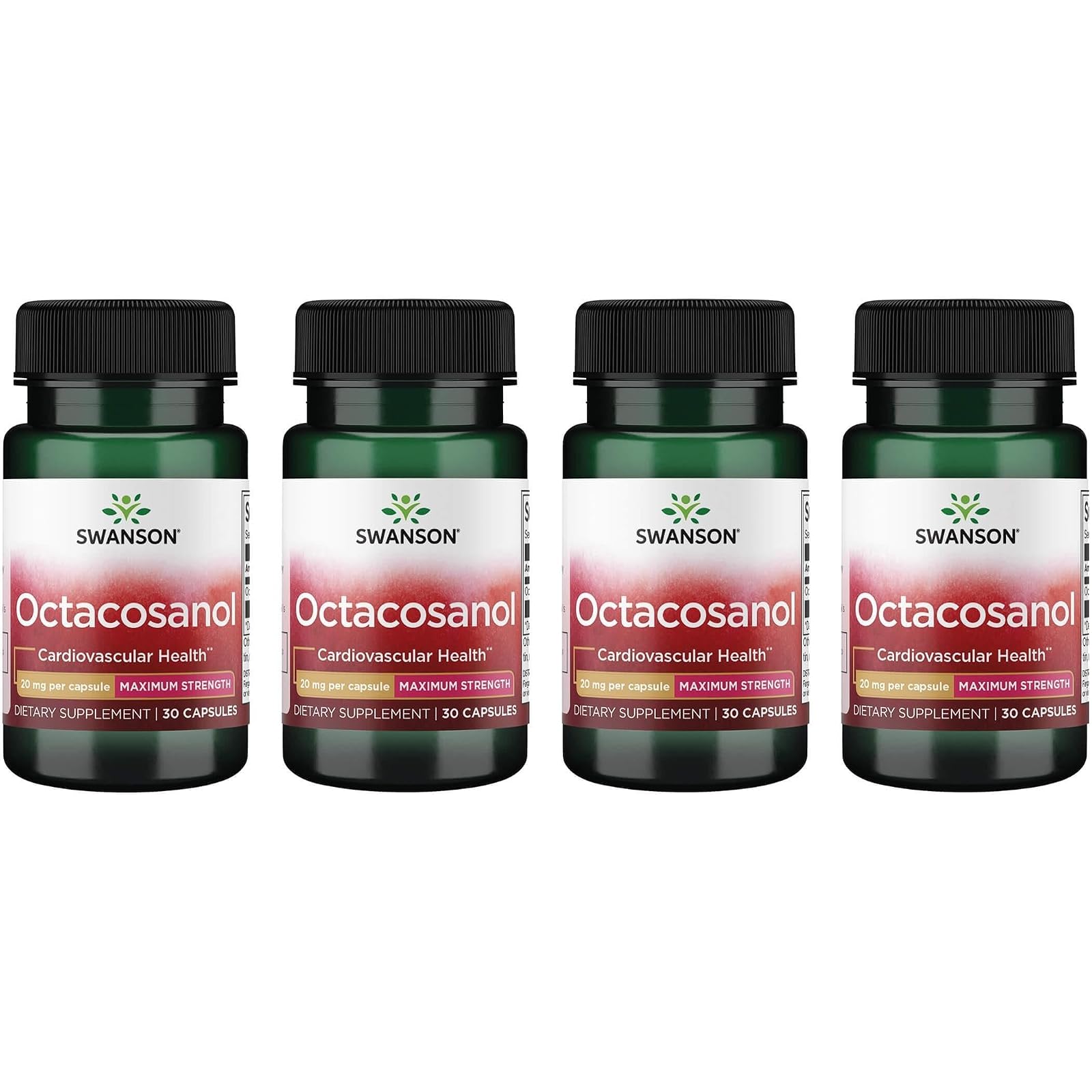 Swanson Octacosanol 20 mg capsules for vitamin E support