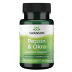 Swanson okra pepsin digestive support
