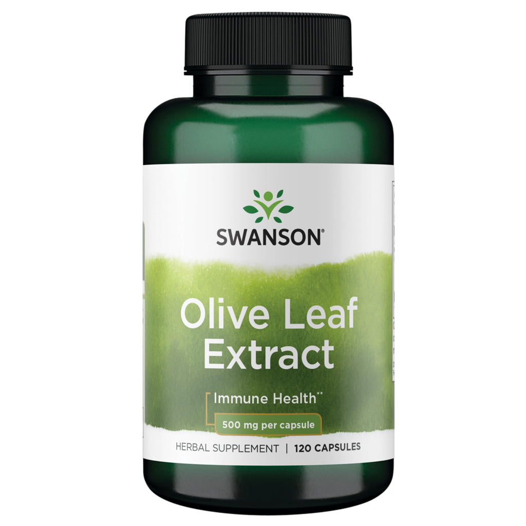 Swanson olive leaf capsules for heart health