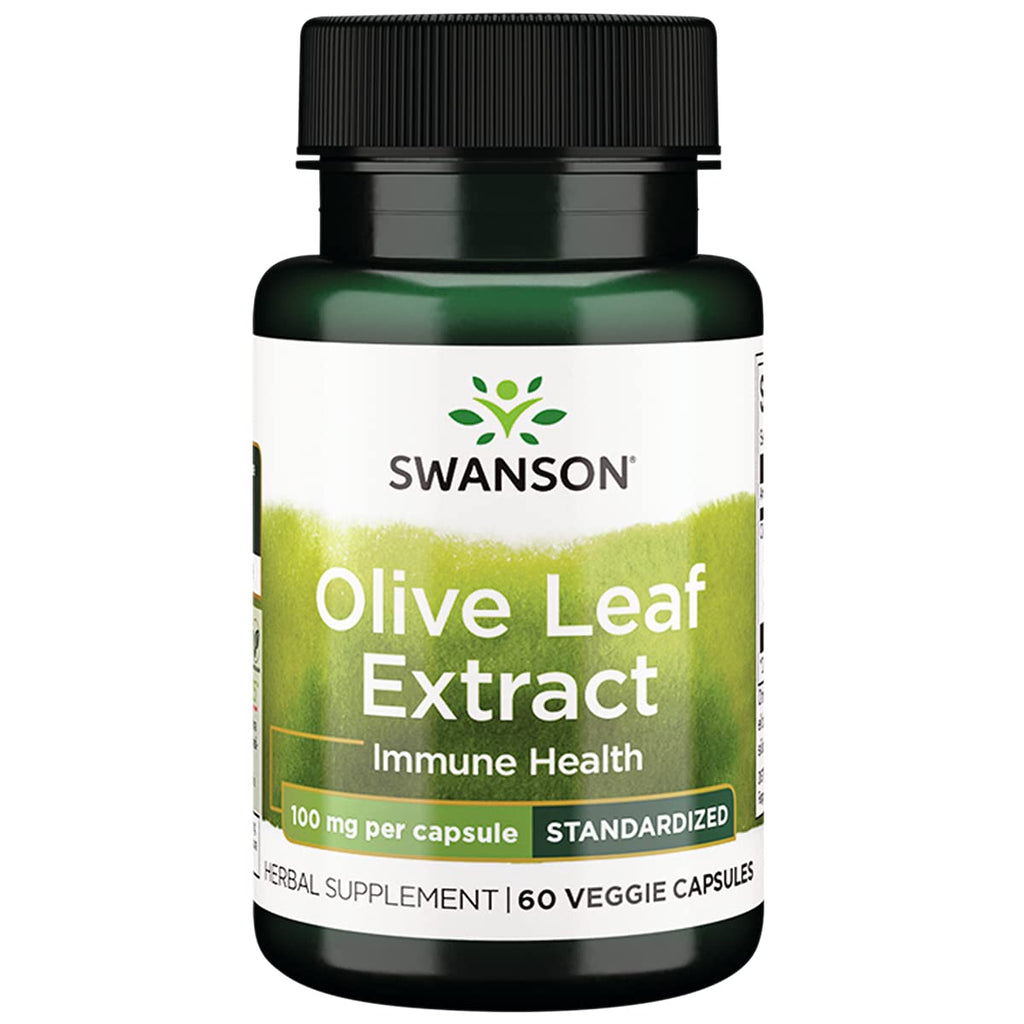 Swanson olive leaf extract capsules