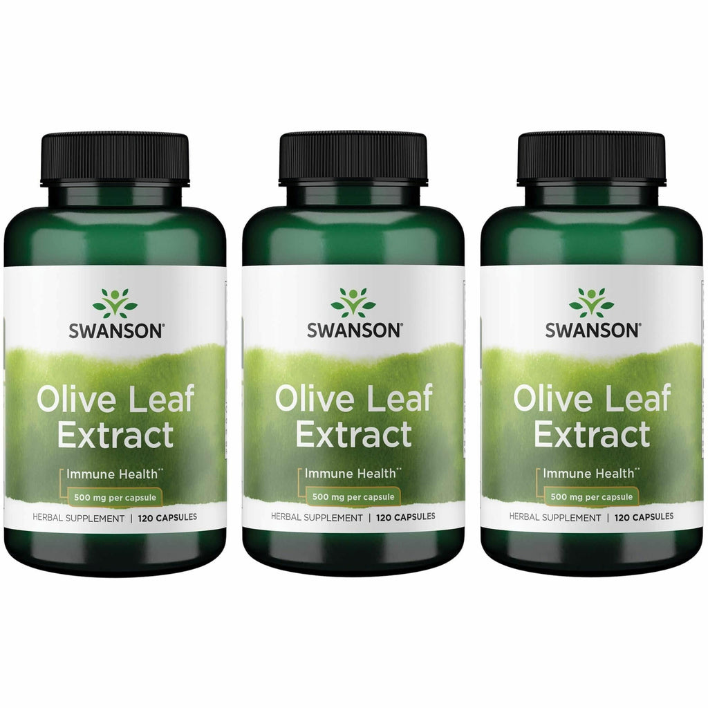 Swanson olive leaf extract capsules