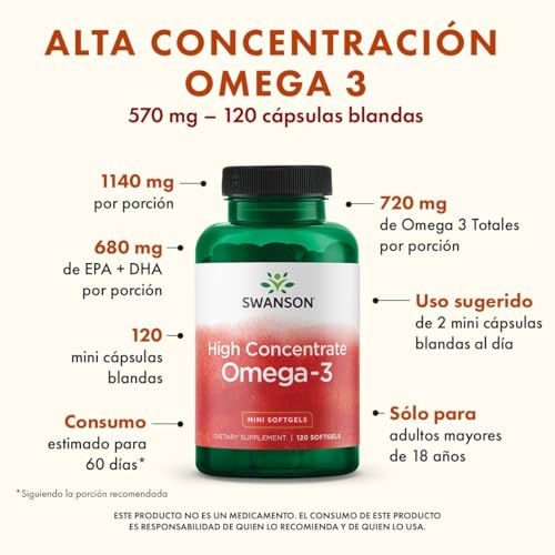 Swanson omega-3 health support