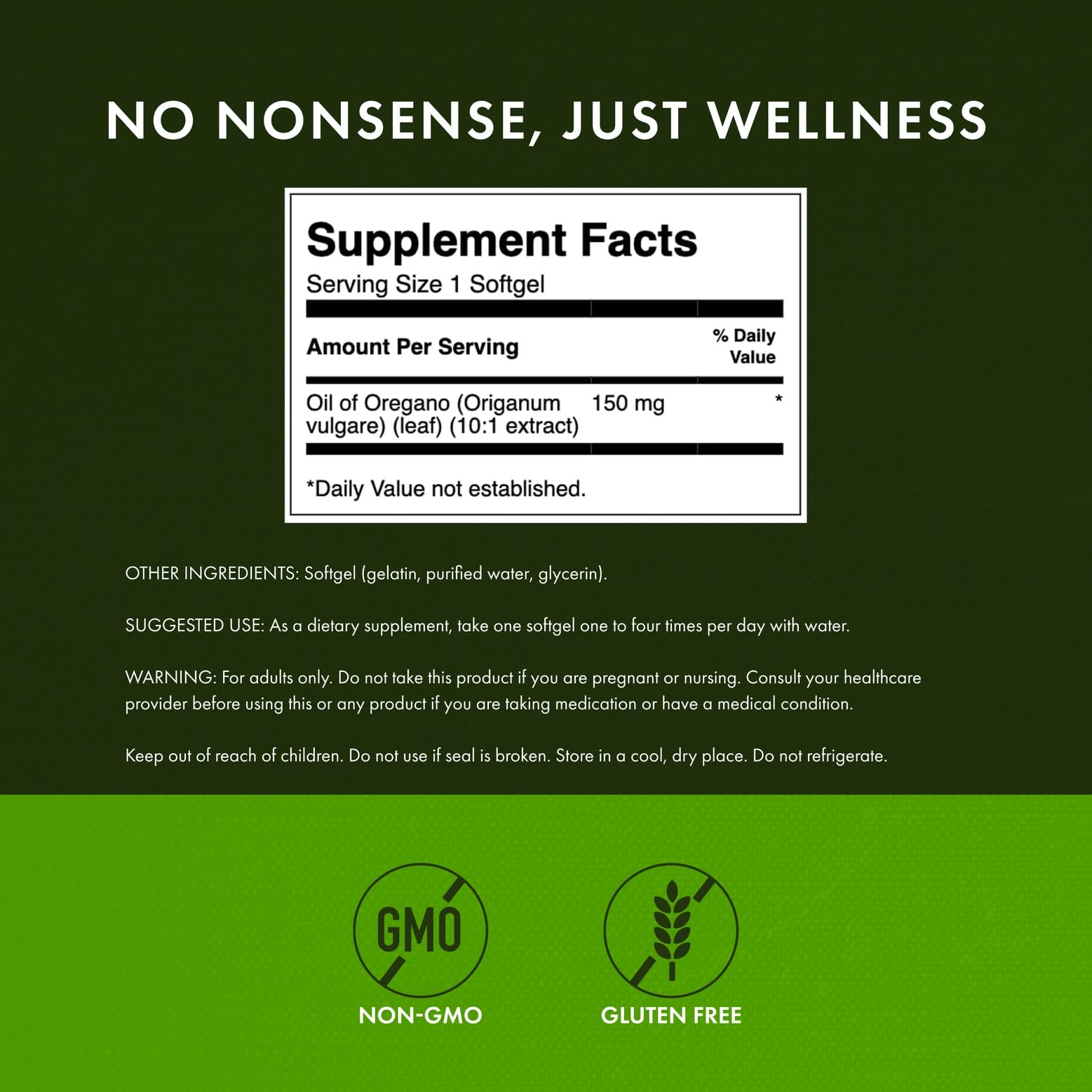 Swanson oregano extract 10:1 benefits