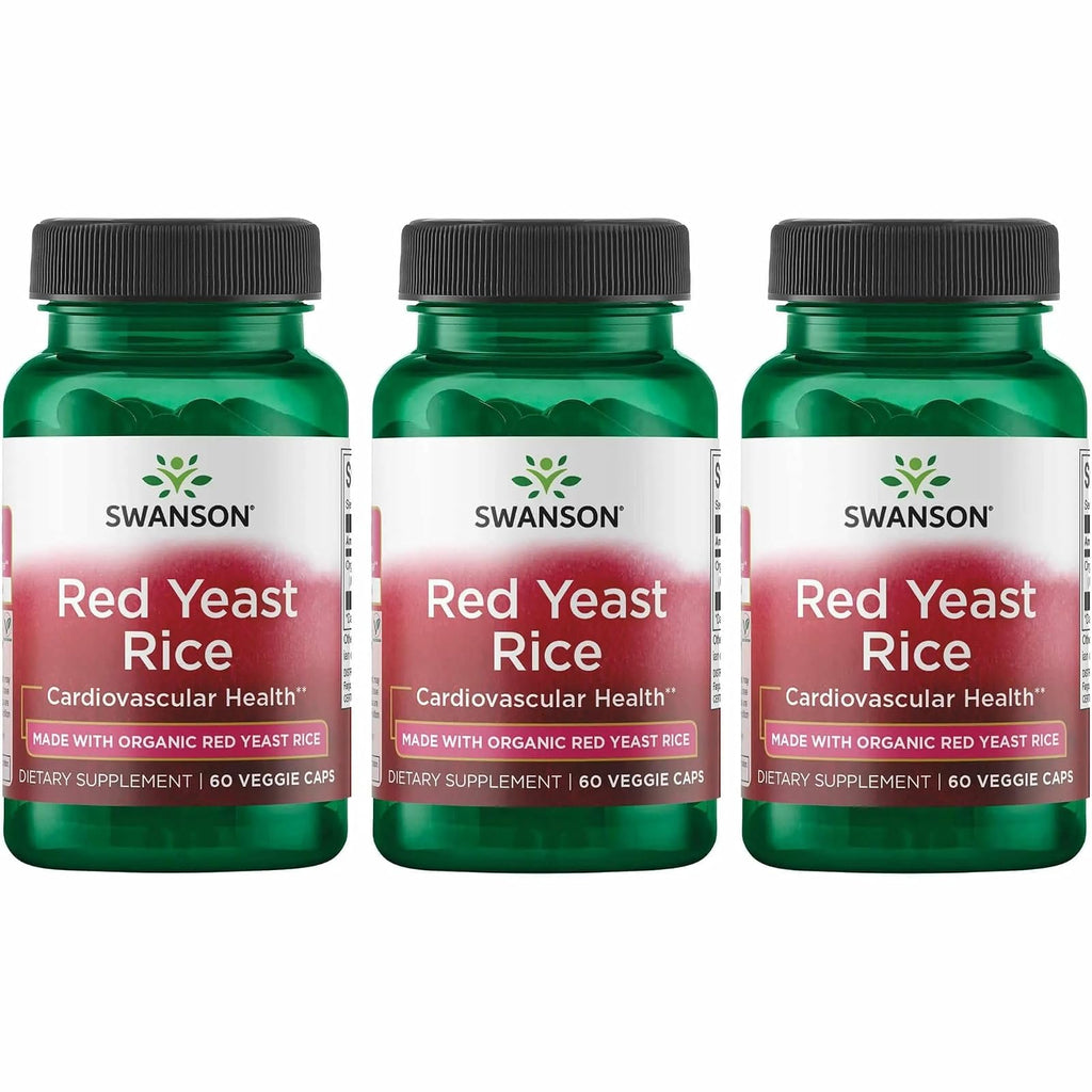 Swanson organic red yeast rice capsules
