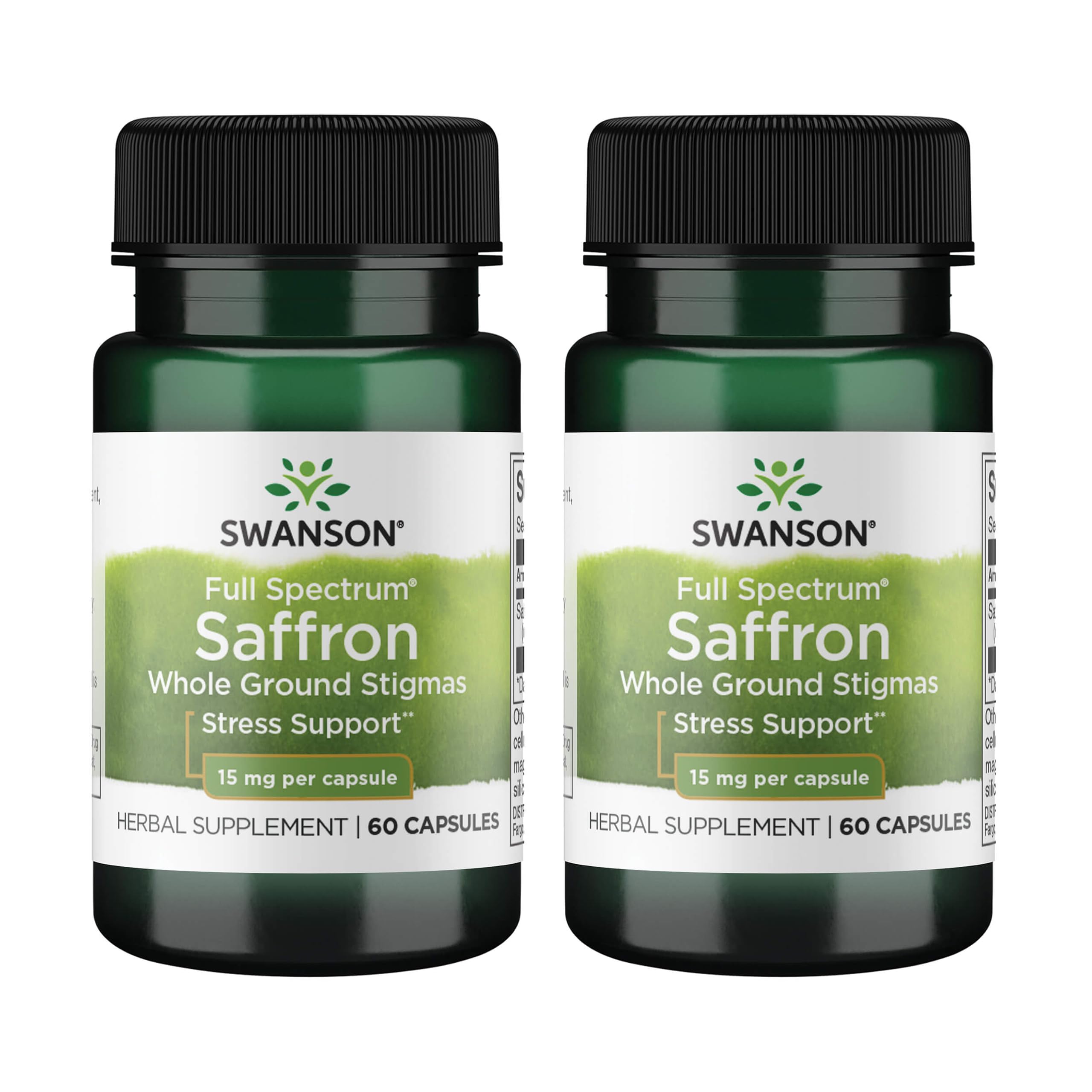 Swanson organic saffron capsules for mood