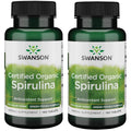 Swanson organic spirulina tablets for energy
