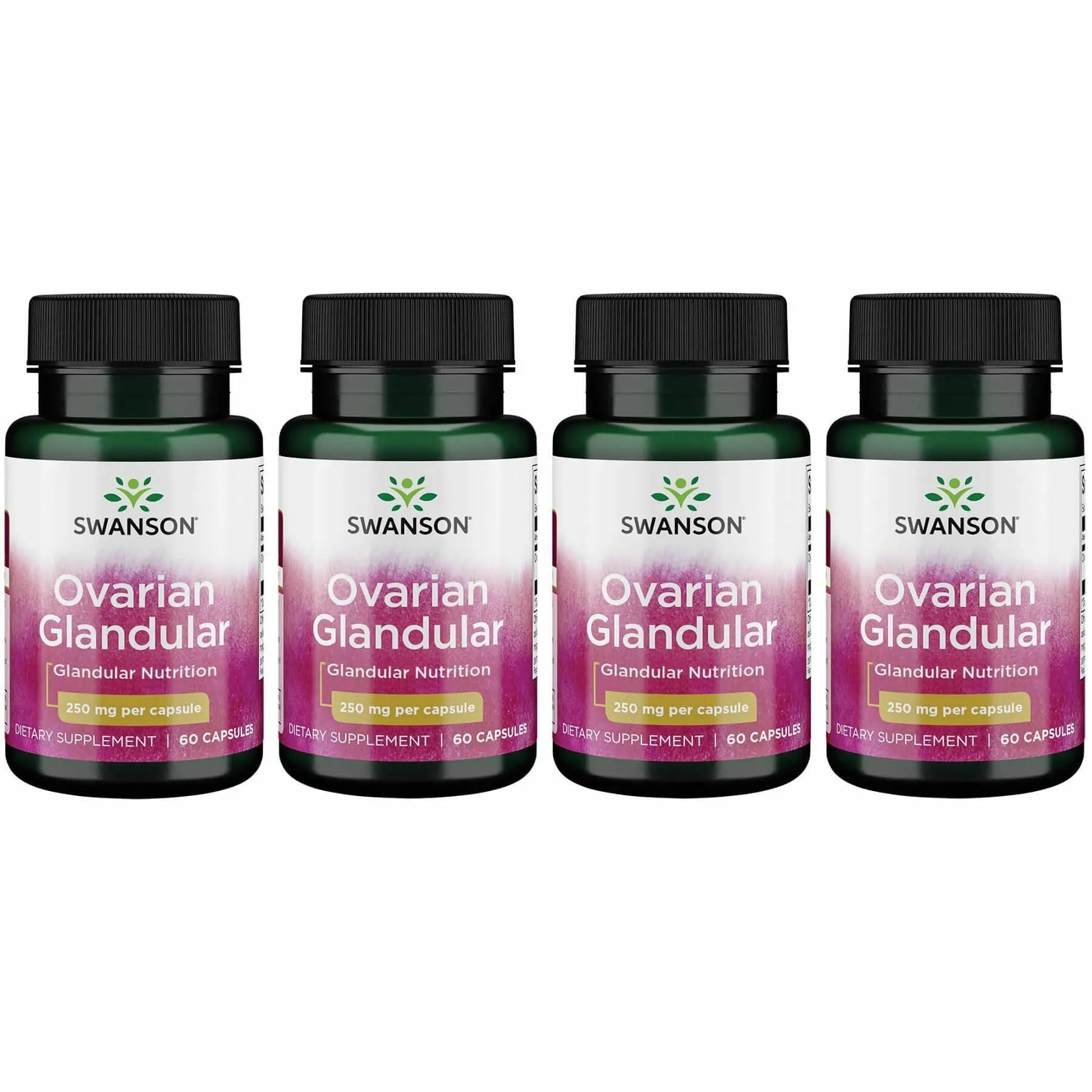 Swanson ovarian glandular capsules for women