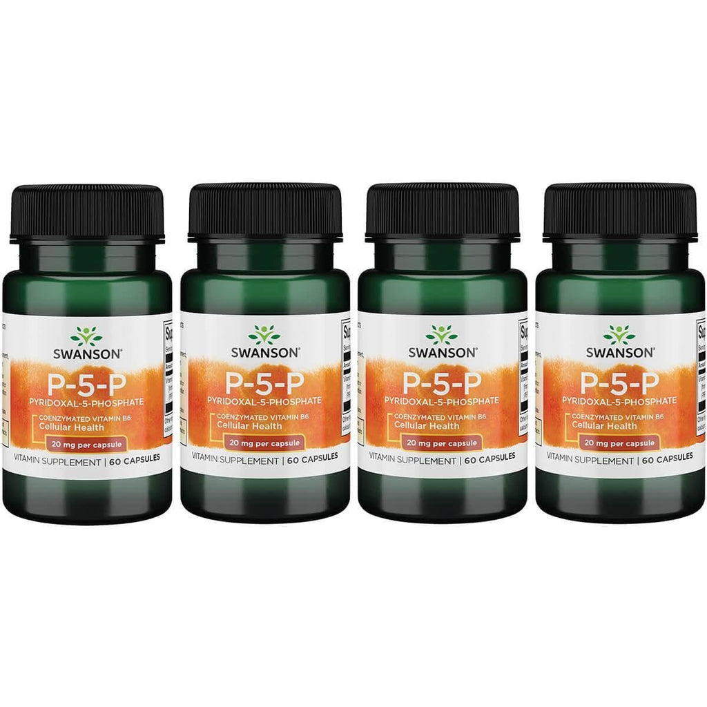 Swanson P-5-P Vitamin B6 capsules