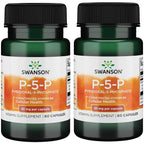 Swanson P-5-P Vitamin B6 capsules
