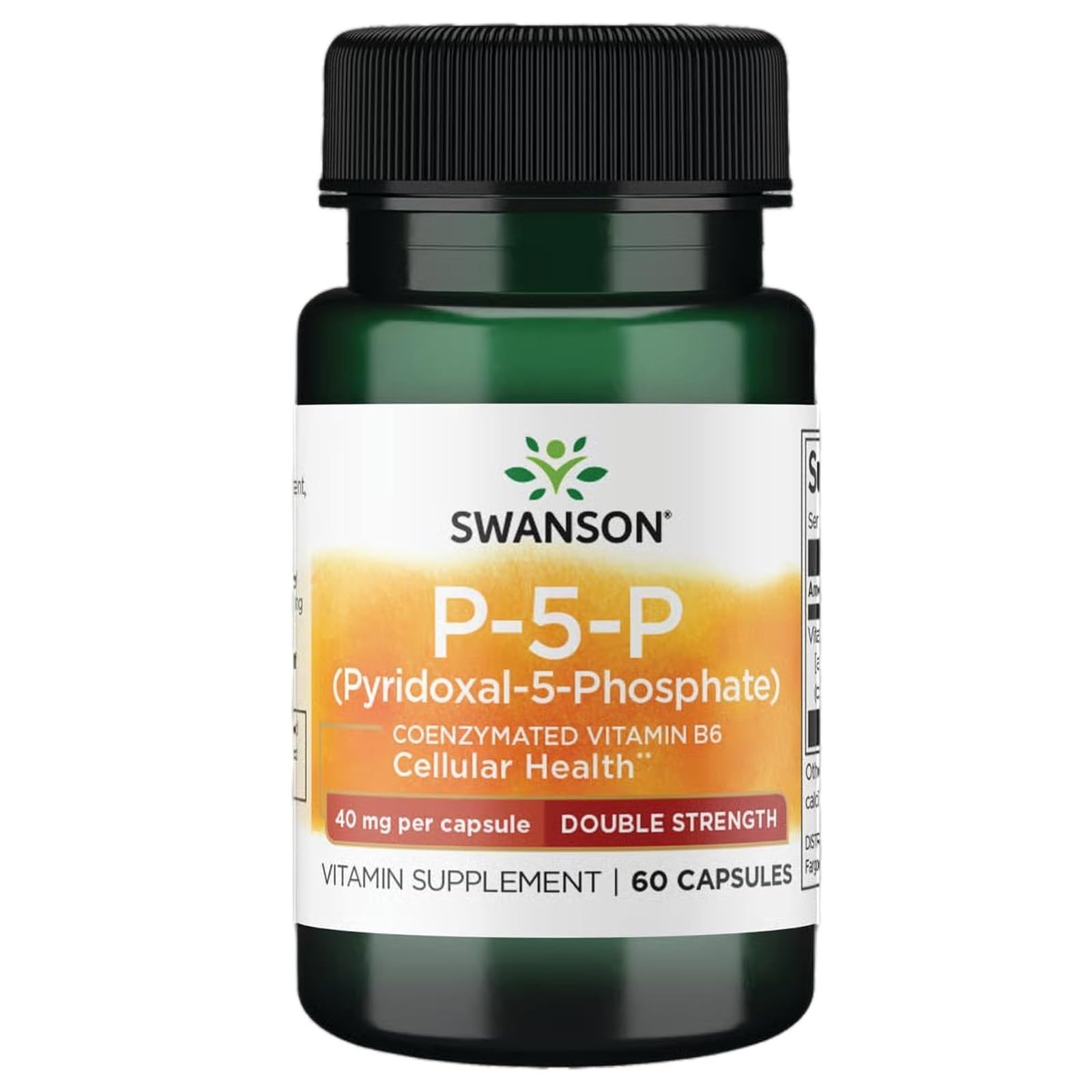 Swanson P-5-P Vitamin B6 capsules