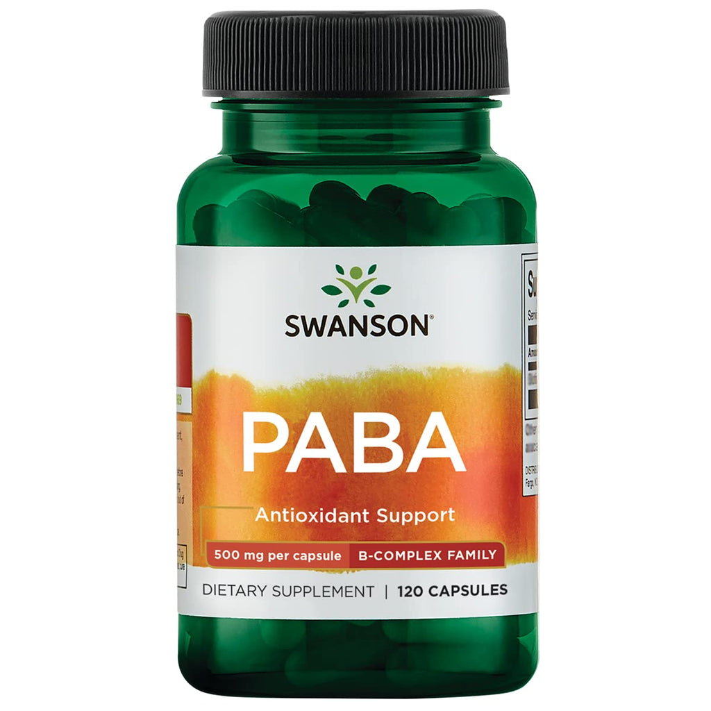 Swanson PABA B Complex capsules for energy