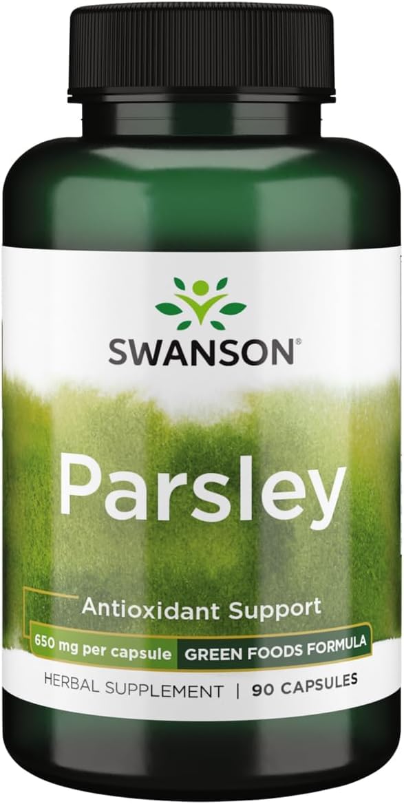 Swanson Parsley 650 mg capsules