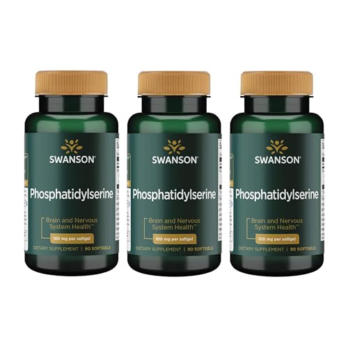 Swanson phosphatidylserine softgels for brain health