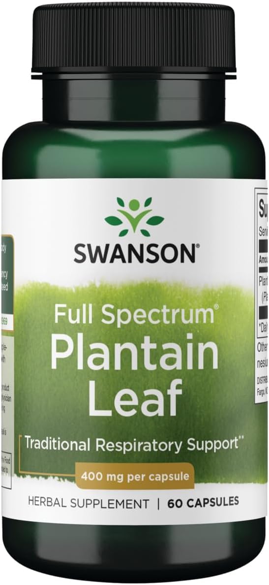 Swanson Plantain capsules for vitamin A
