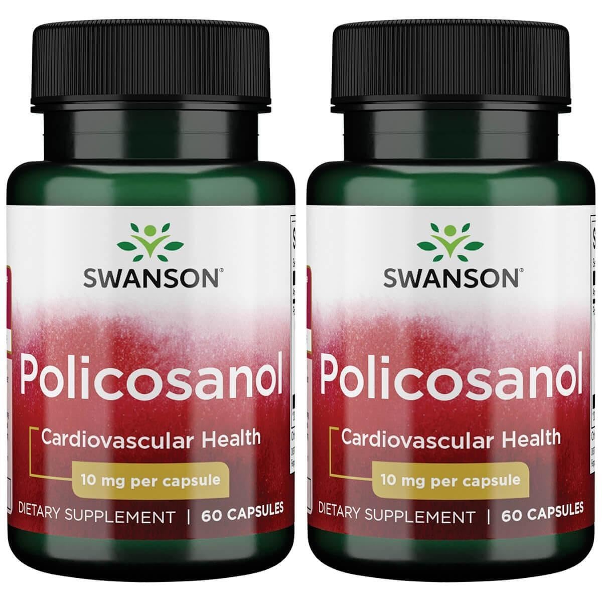 Swanson Policosanol 10mg capsules for heart health