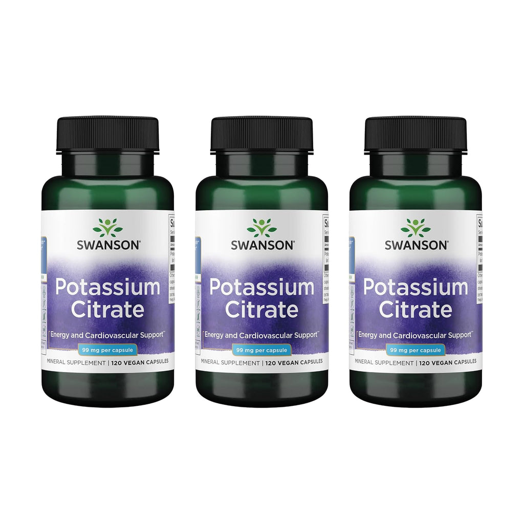 Swanson potassium citrate supplement capsules