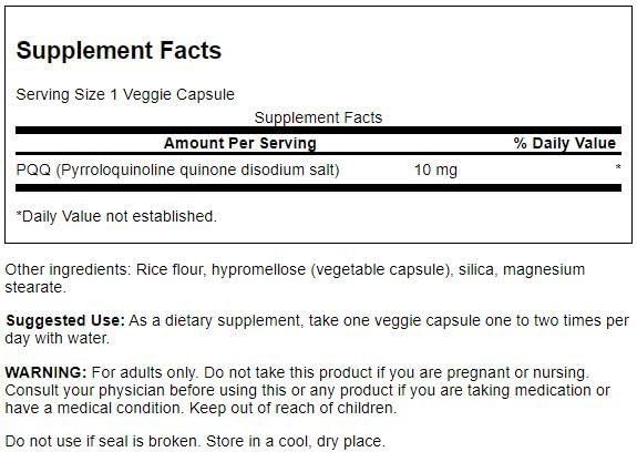 Swanson PQQ whole food multivitamin