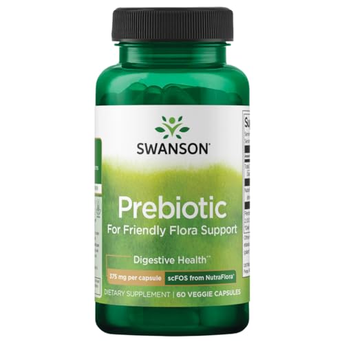 Swanson prebiotic fiber capsules for digestion