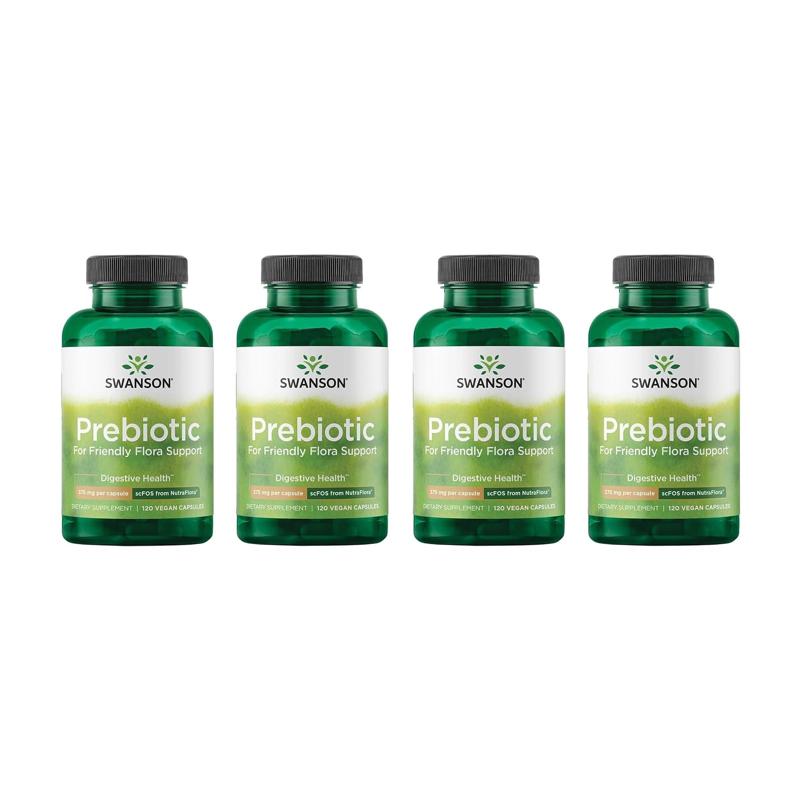 Swanson prebiotic fiber vegan capsules