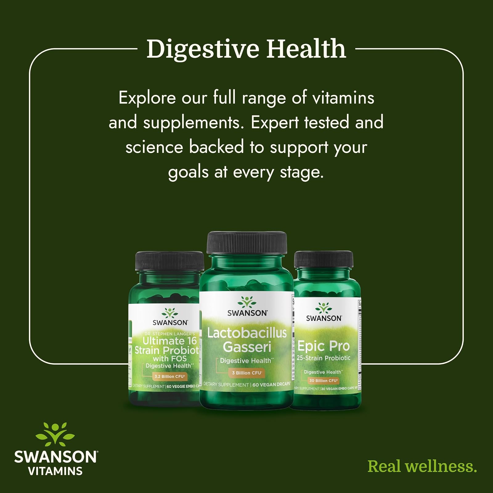 Swanson probiotics for daily wellness