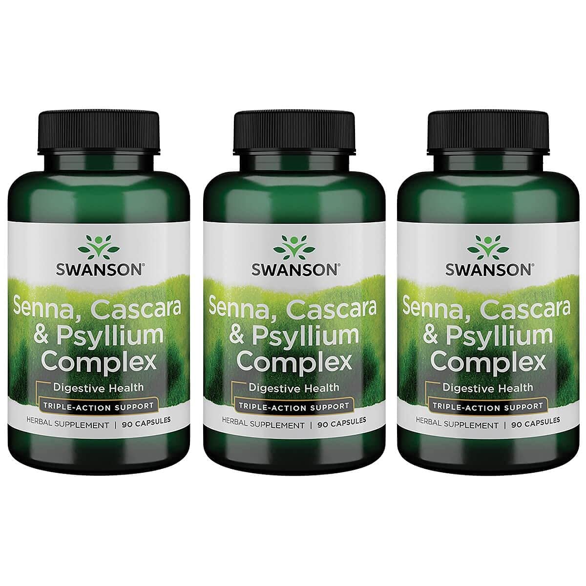 Swanson psyllium capsules for digestion
