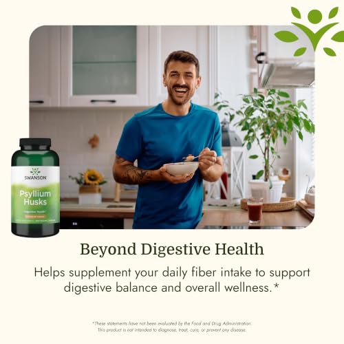 Swanson Psyllium Husk promotes healthy digestion