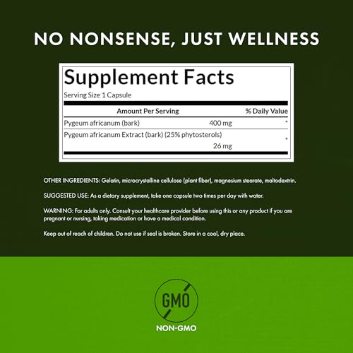Swanson Pygeum for prostate support