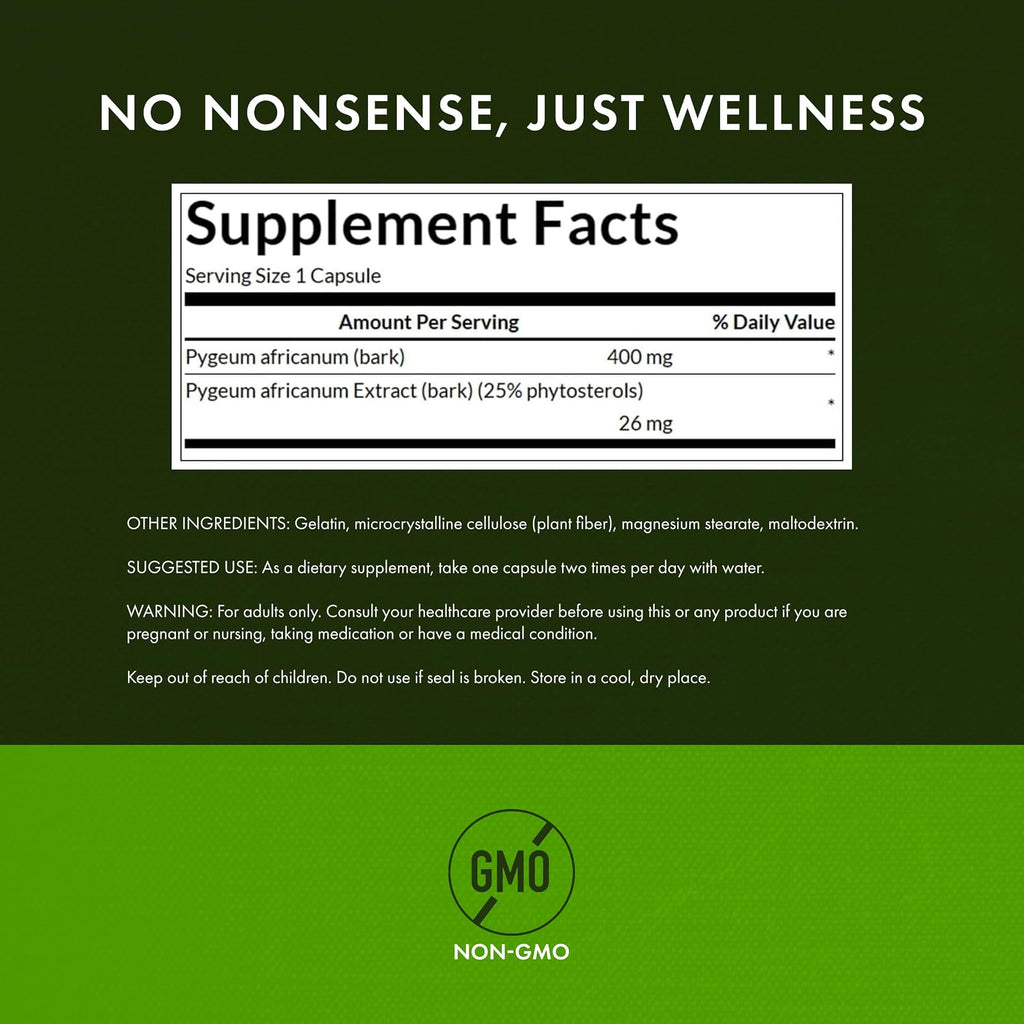 Swanson Pygeum for prostate support