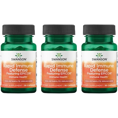Swanson Rapid Immune Defense capsules for health