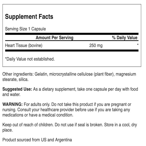 Swanson Raw Heart supports overall wellness