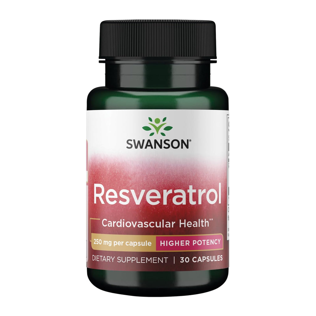 Swanson Resveratrol 250 mg capsules