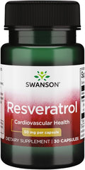 Swanson Resveratrol 50 mg capsules