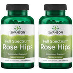 Swanson Rose Hips vitamin C capsules