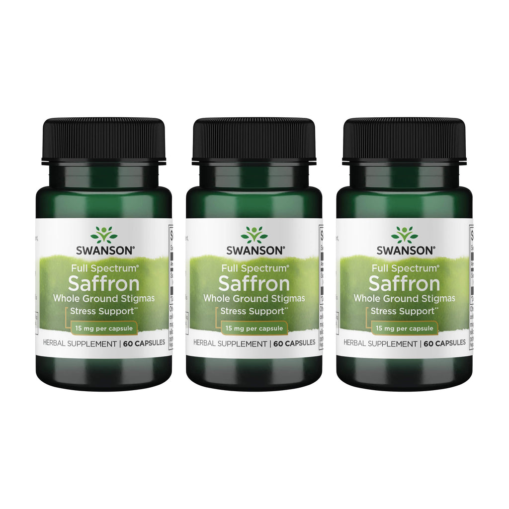 Swanson saffron capsules for mood