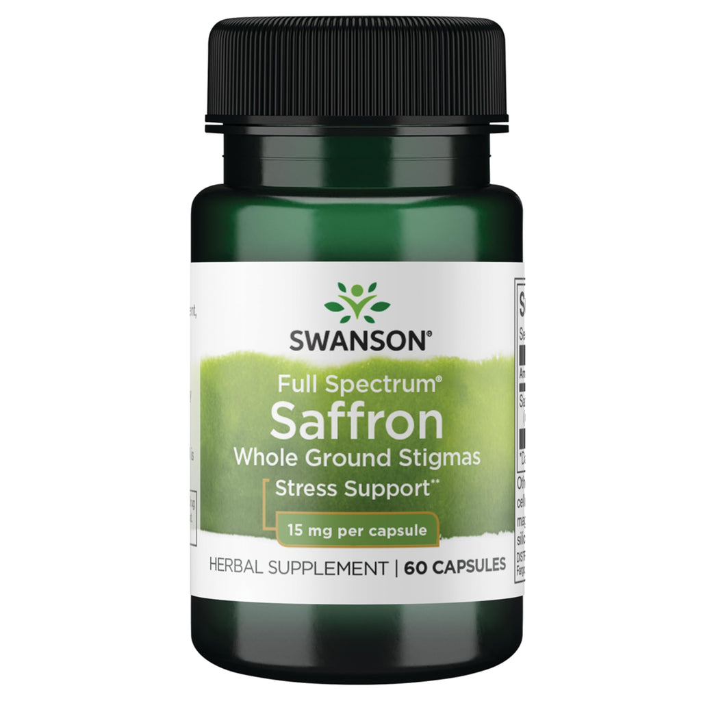 Swanson saffron herbal supplements for mood