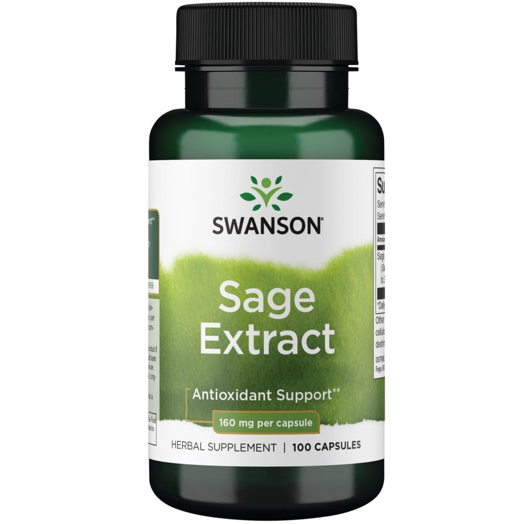 Swanson Sage Extract multivitamins for wellness