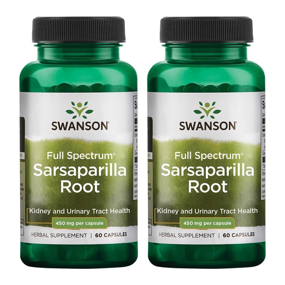 Swanson Sarsaparilla Root capsules for vitamin A support