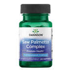 Swanson Saw Palmetto softgels for men's health