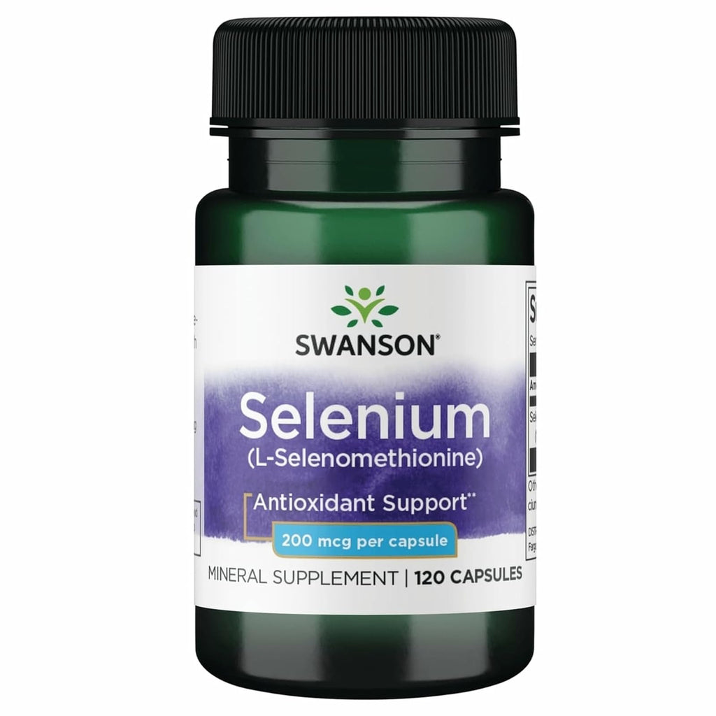 Swanson Selenium 200 mcg capsules