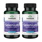 Swanson selenium health supplement capsules