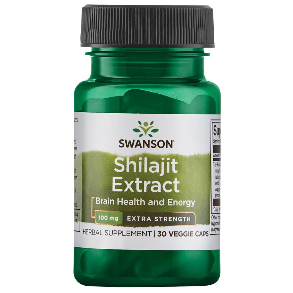 Swanson Shilajit extract health benefits