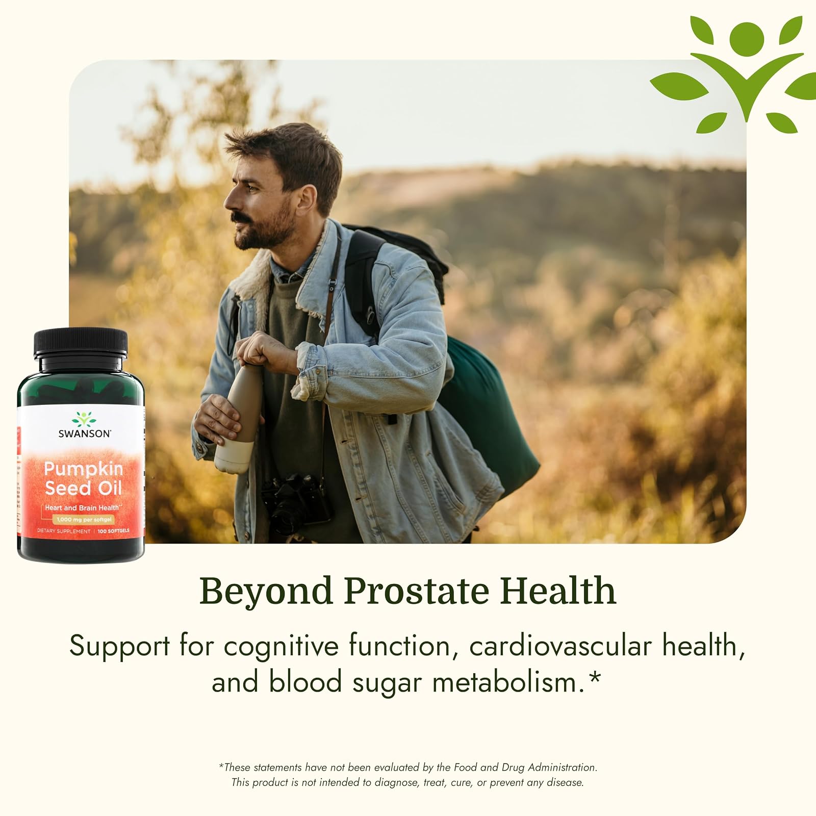 Swanson softgels for prostate wellness