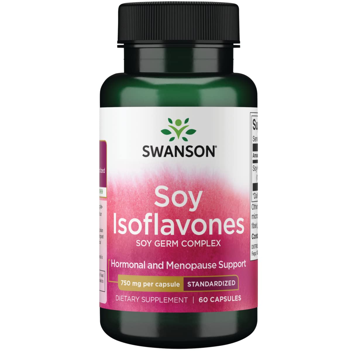 Swanson Soy Isoflavones 750 mg capsules